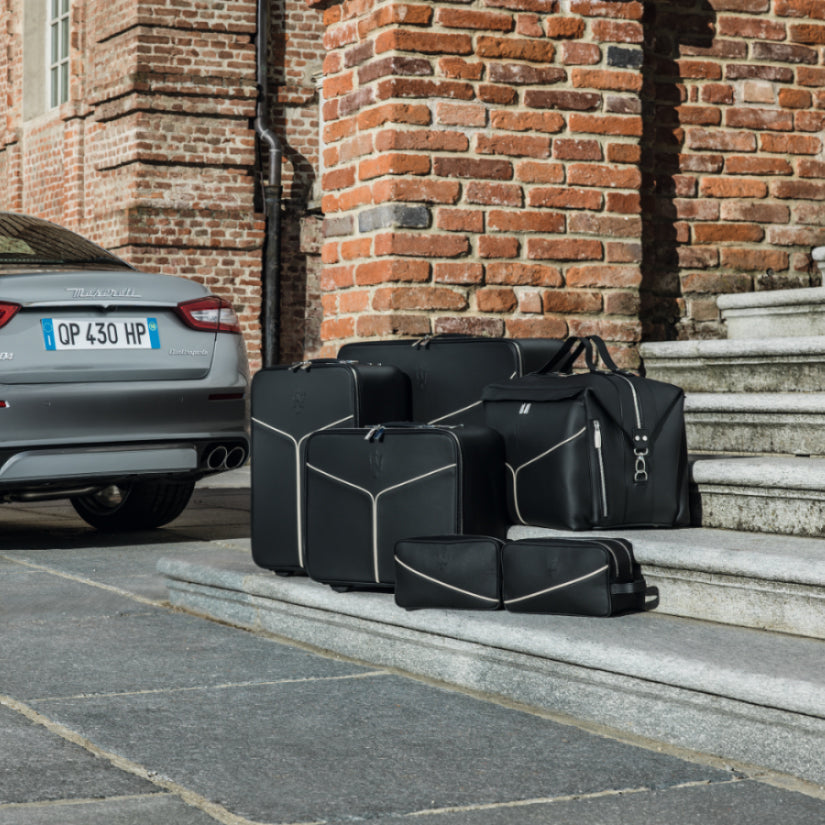 Luggage Black Leather / Beige Lining - Quattroporte – MaseratiStore